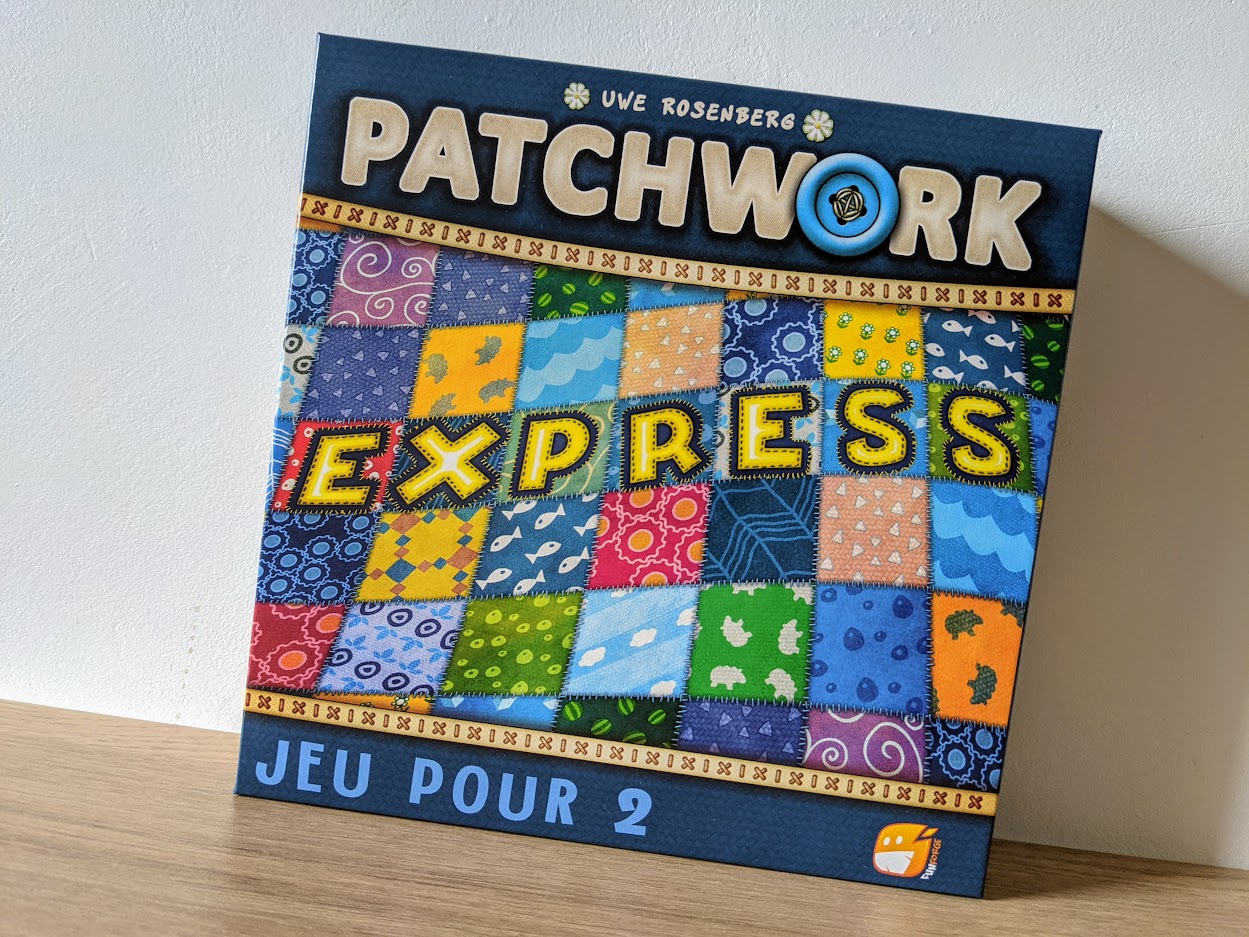 Patchwork Express, le jeu rapide à 2 - JohnCouscous.com