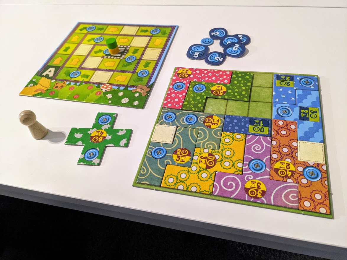 Patchwork Express, le jeu rapide à 2 - JohnCouscous.com