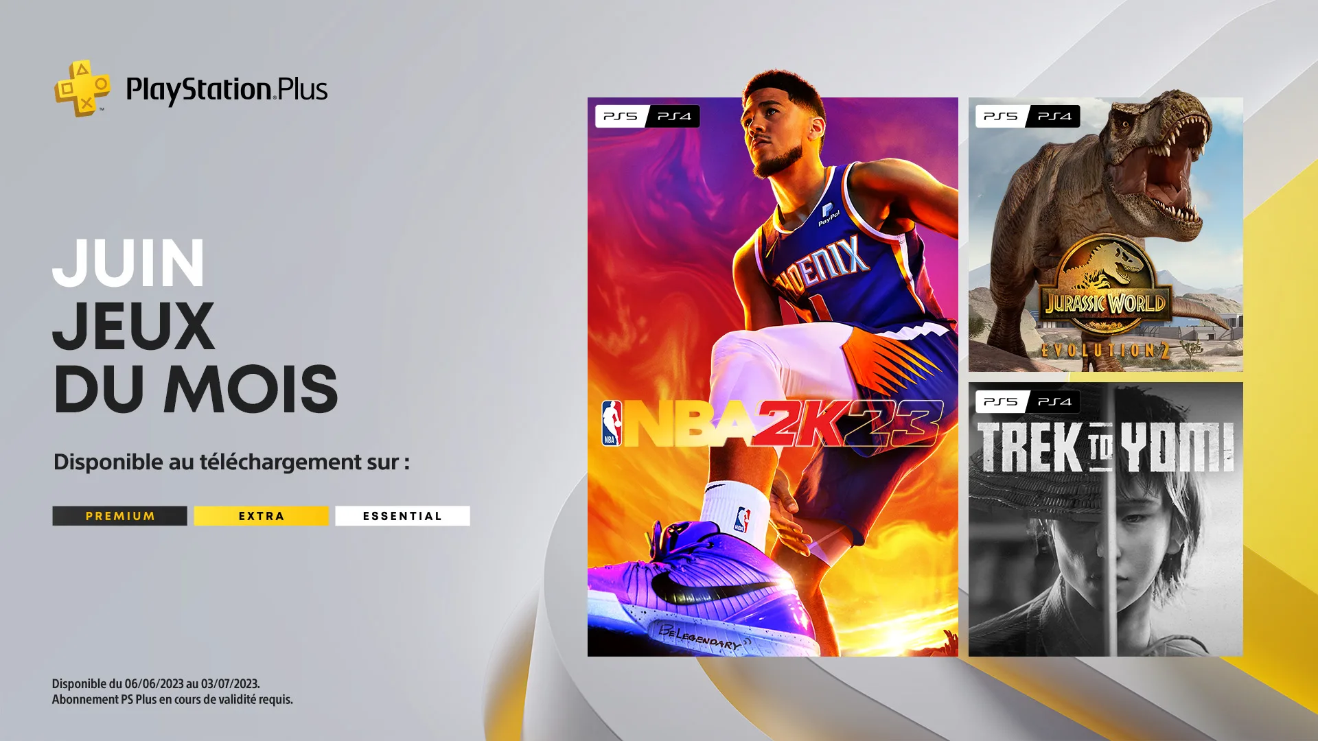 Les jeux PS4 et PS5 offerts pour Juin 2023 (PS Plus)