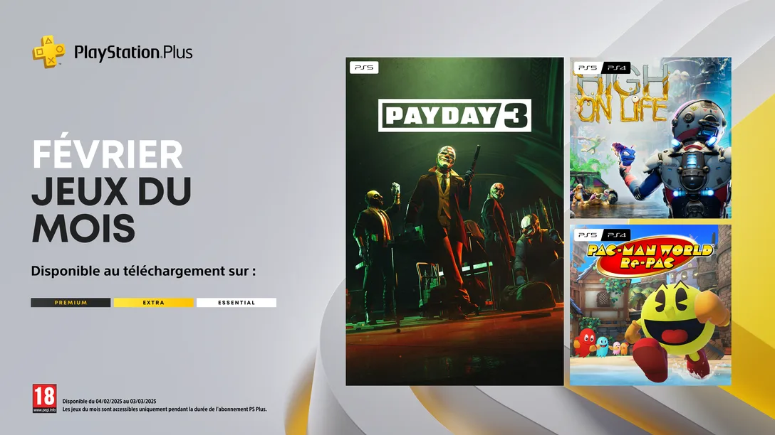 Les jeux PS4 et PS5 offerts pour Février 2025 (PS Plus)